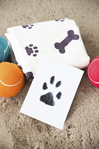 Pearhead Pet Clean-Touch Ink Pad, Medium/Large, Black Ink Pad for Cats or Dogs, Pet Owner, Pet Owner Must Have Item, Pet Memory Keepsake, for Medium to Large Pets