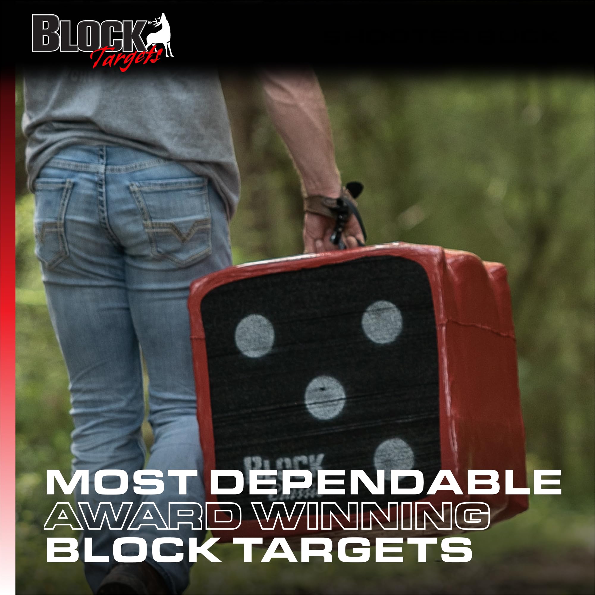 Field Logic Block Classic 18 Archery Target, Black