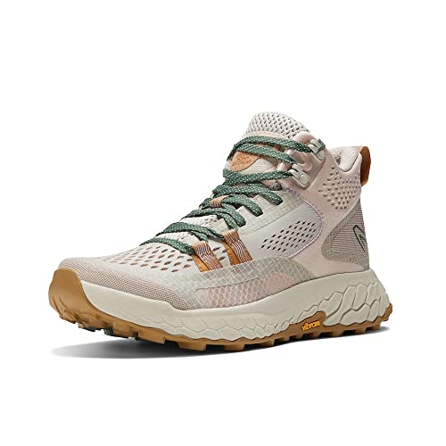 New Balance Women's Fresh Foam X Hierro V1 Mid-Cut Trail Running Shoe, Timberwolf/Dusted Clay, 7.5