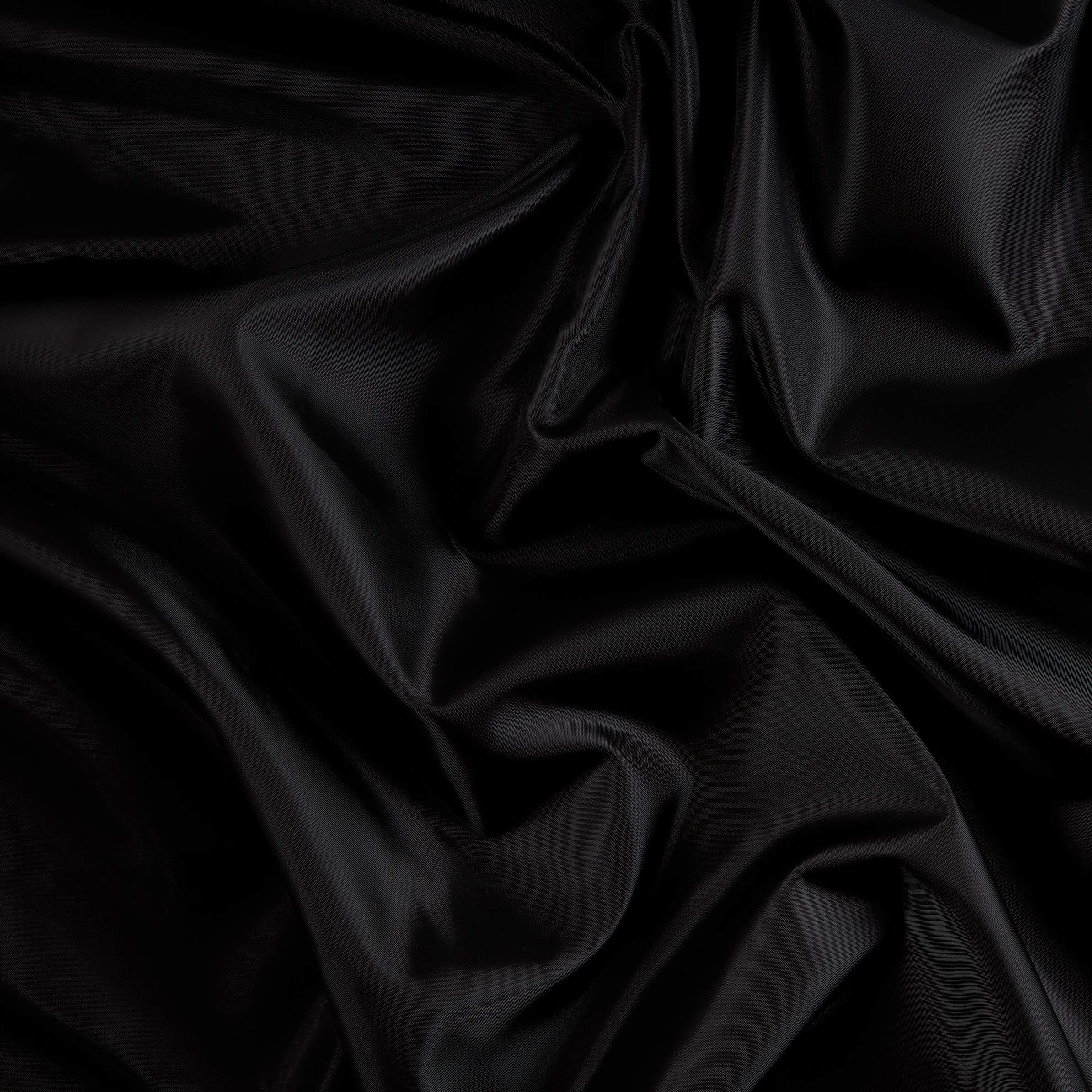 Polyester Lining Black Fabric by The Yard