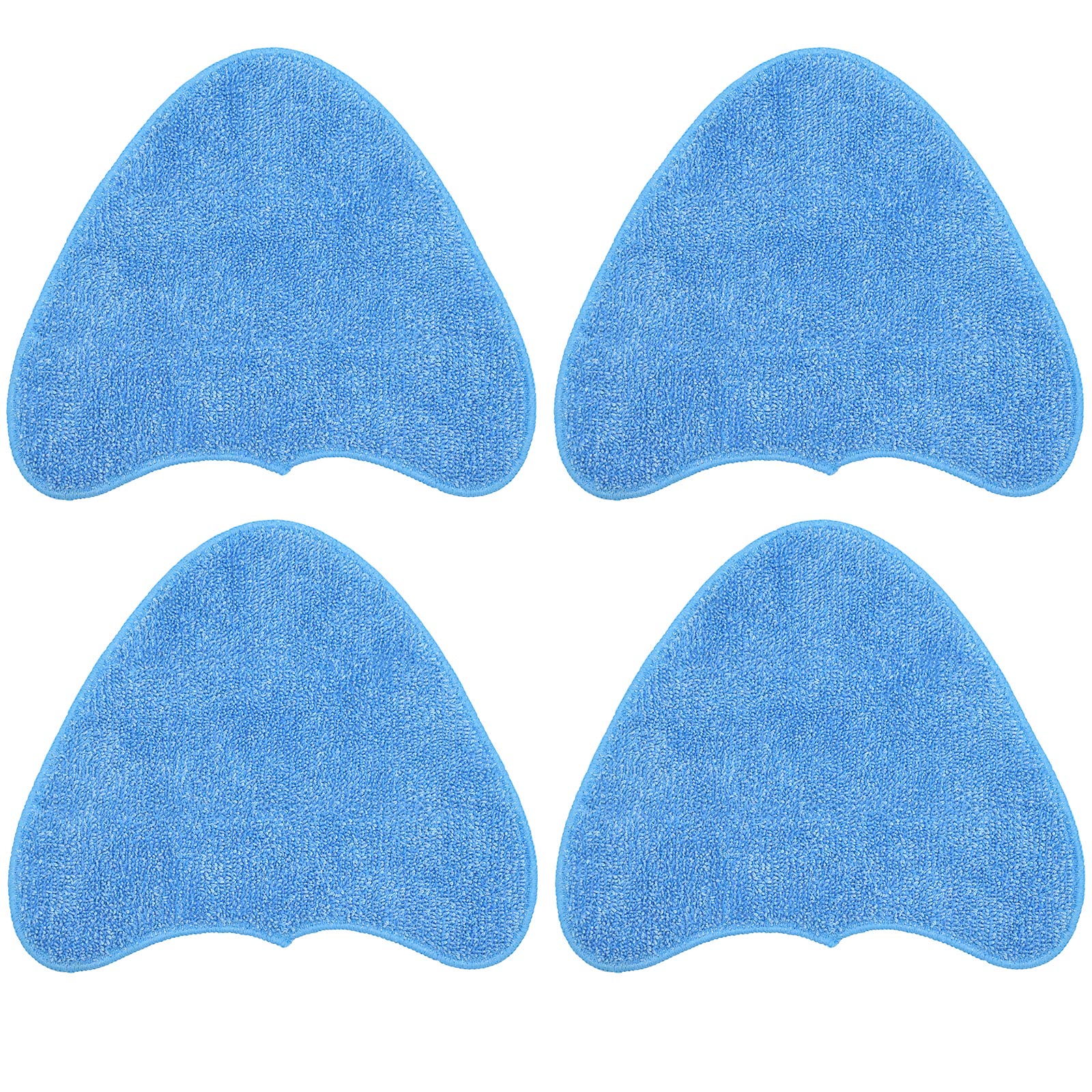 FUSHUANG 4 Pack Microfibre Cleaning Pads Compatible with Vax S2 Series S86-SF-B, S86-SF-C, S86-SF-P, S86-SF-T, S86-SF-CC, S86-CCM-3, S86-MC-C, S86-SF-CCP and Hoover WH20200 Steam Mop,13.2 * 8.46 inch