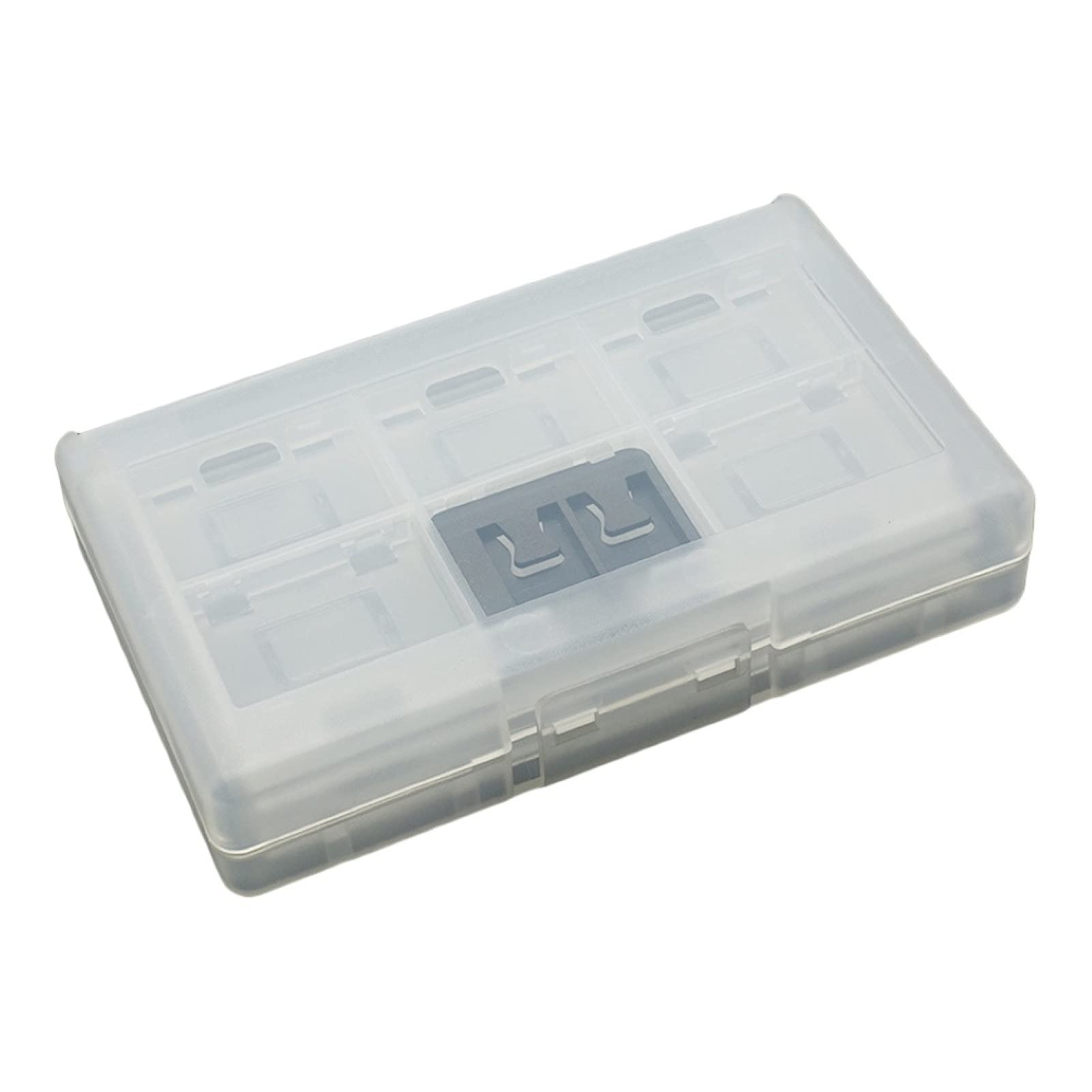 giveyoulucky24 in1 Game Cassette Storage Box Container Card Case for Nintendo Console Switch - Black