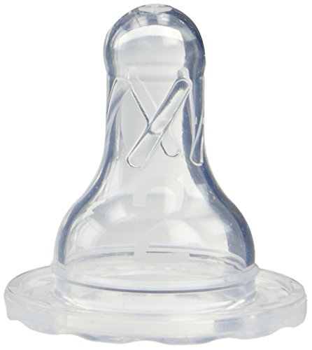 Standard Neck Baby Bottle Nipple 2 Pack [Set of 3] Size: Level 2