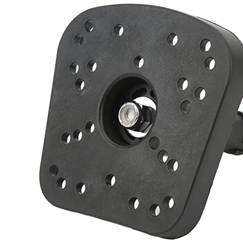 Fishfinder Mount, Rugged Universal Sounder Mount Wearproof Quick Removal ABS Metal for Marine Electronic