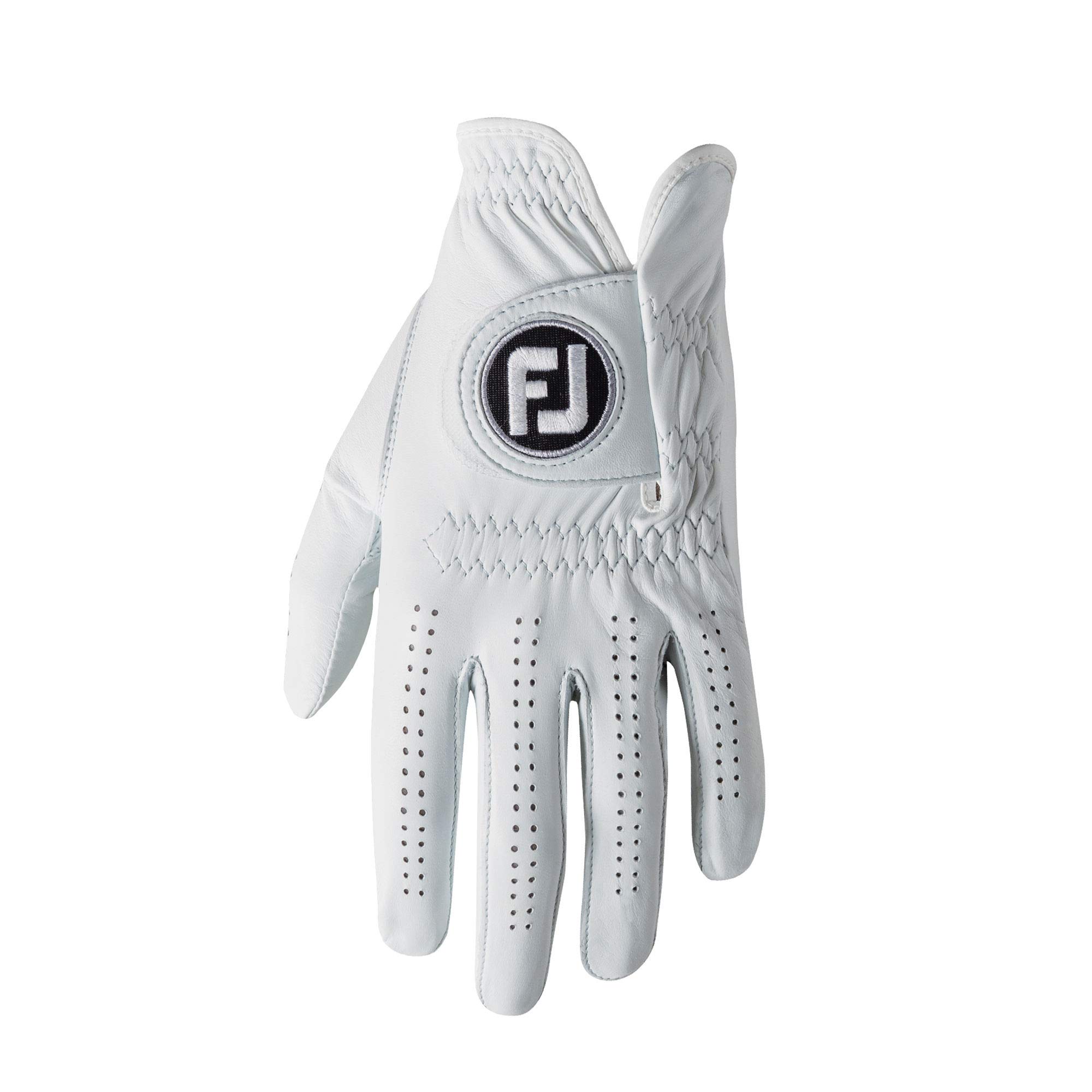 FootJoy Men's Pure Touch Limited Golf Gloves White Medium/Large, Worn on Left Hand
