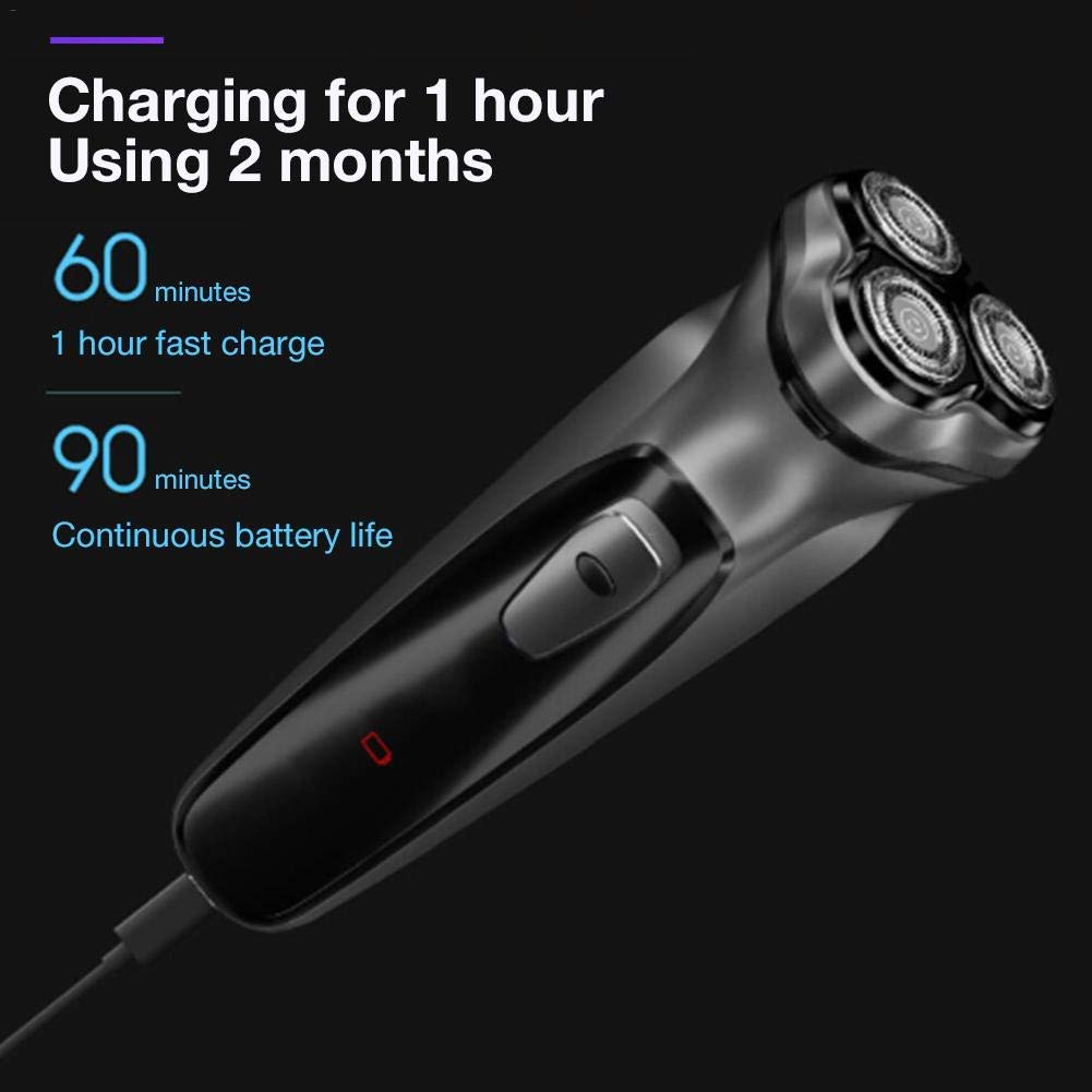 Enchen Blackstone 3D Electric Shaver Smart Control Blocking Protection Razor Washable Type-C Rechargeable Men