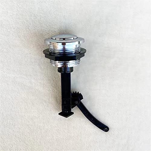 MXIAOXIA Button Toilet Single Button Flush Toilet Seat Tank Valve Single Lever Bathroom Toilet Water Switch