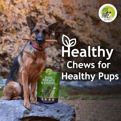 Supreme 6-inch Thin Bully Sticks by Sancho and Lola’s (10 Pack) All-Natural, Long-Lasting Dog Chew Treats - Free-Range, Grass-Fed Beef - Low Odor
