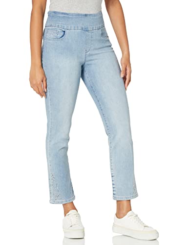Gloria Vanderbilt Women's Amanda Pull On High Rise Ankle, SALTMARSH