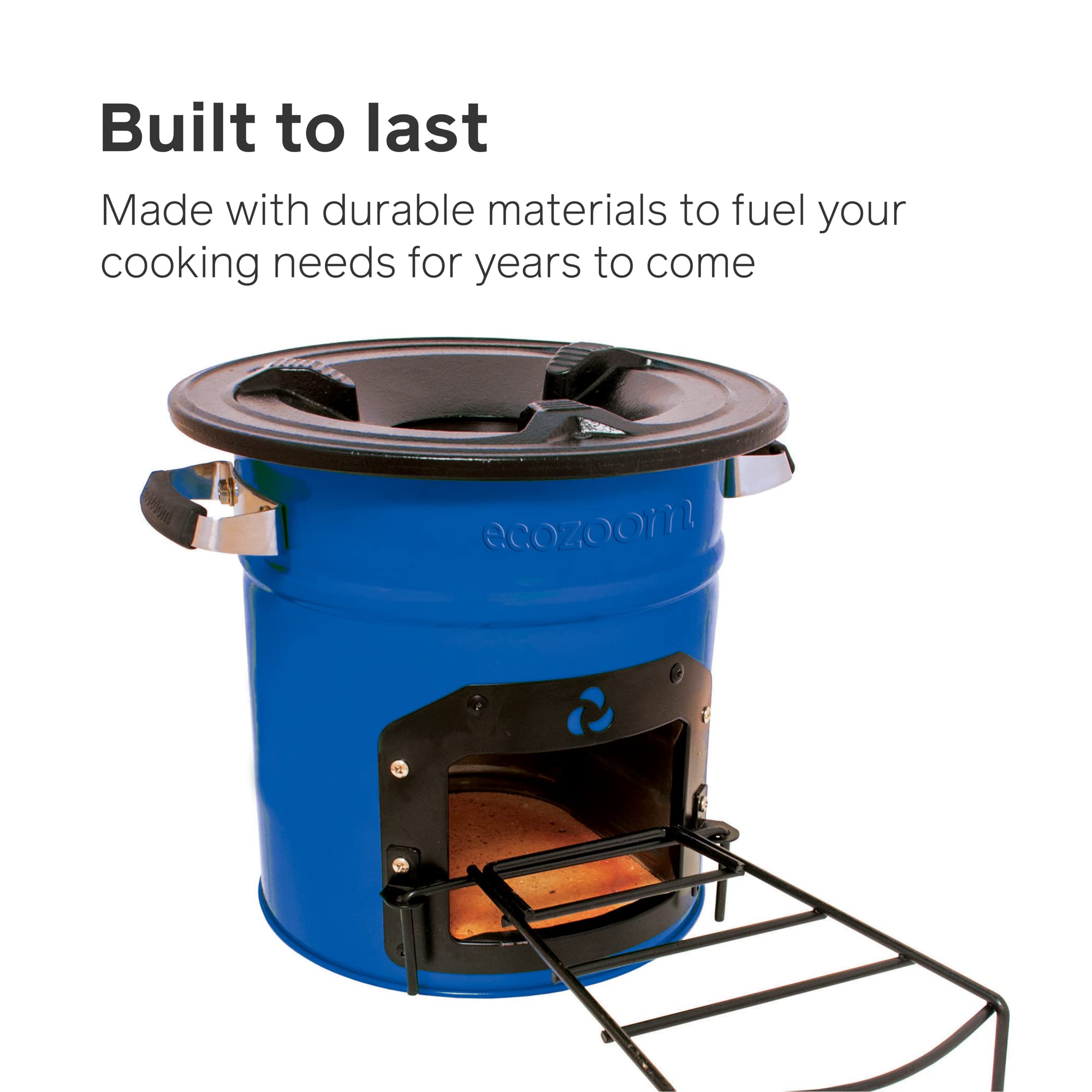 EcoZoom Rocket Stove Heavy Duty Portable Camp Stove for Outdoor Cooking, Dura (Wood Only)