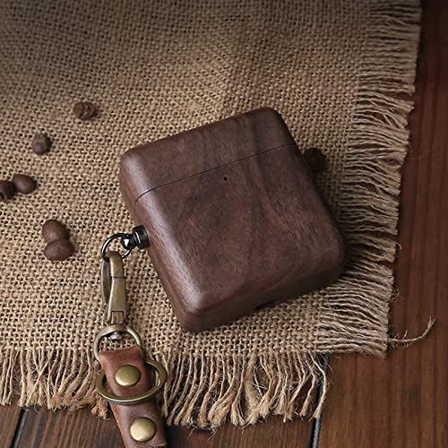 for Bose QuietComfort II Case,Fashion Premium Walnut Wood Business Cover for Bose QuietComfort II