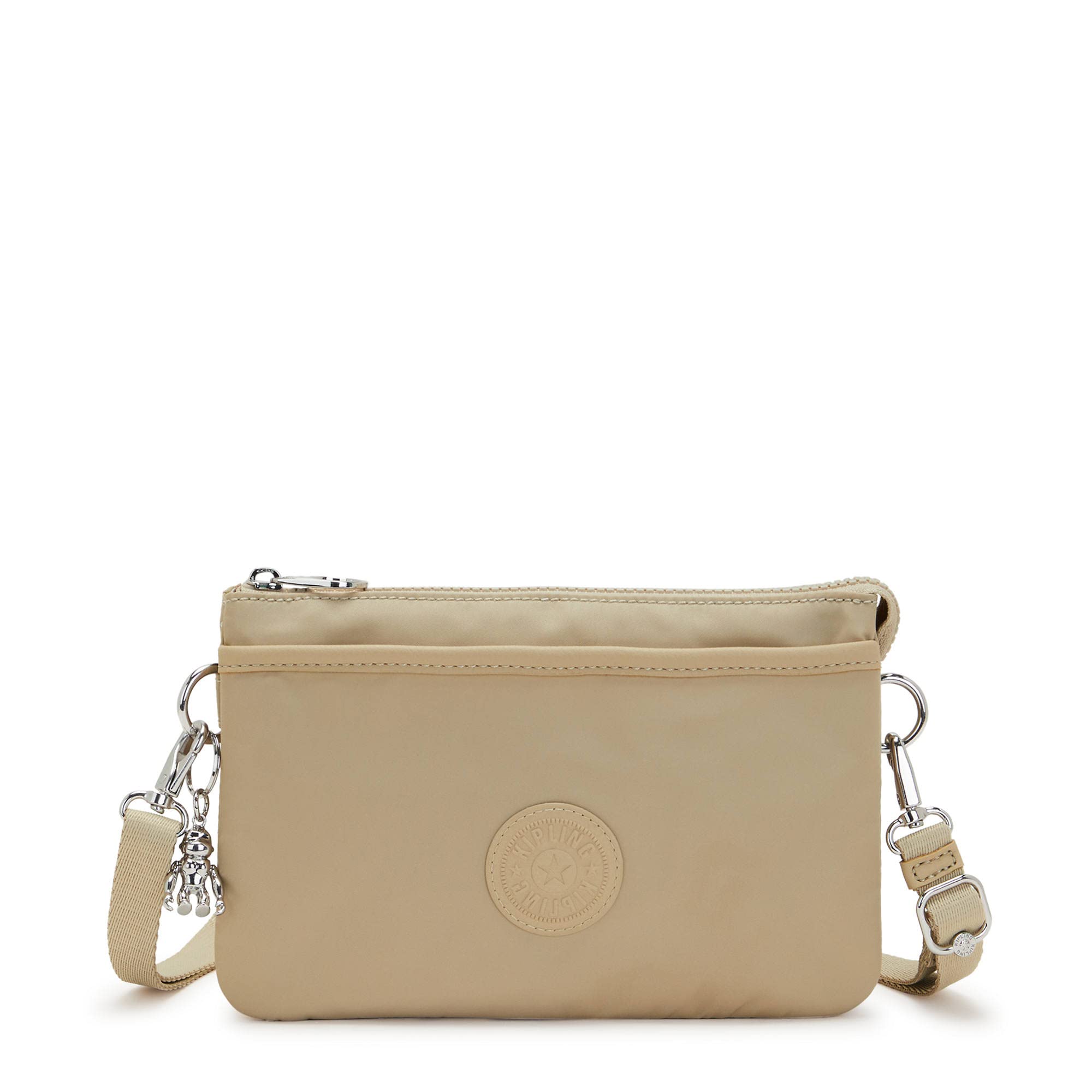 Kipling Riri Crossbody Bag Natural Beige
