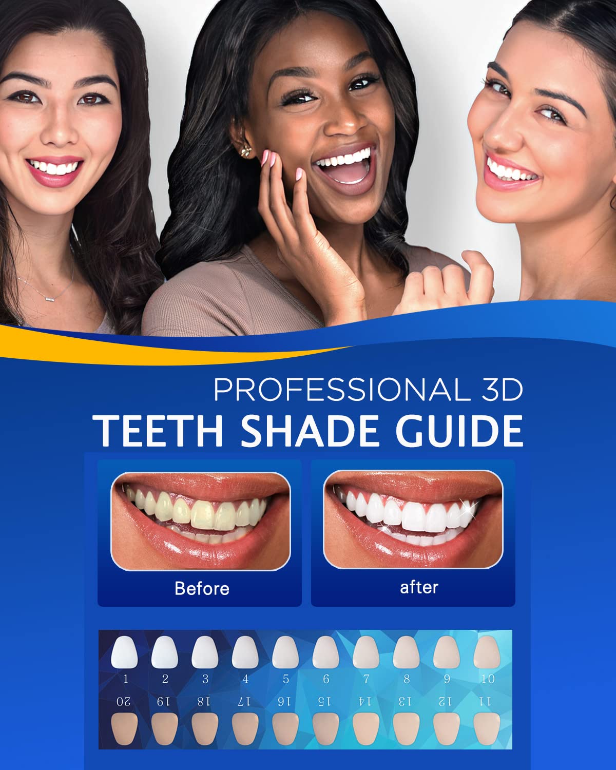 Luxspire Teeth Whitening Strips, 42 Strips(21 Treatments) Professional Teeth Whitening Kit for Teeth Sensitive, Fast-Result Effective Whitening, No Slip Strips Safe Teeth Whitening Product, Mint