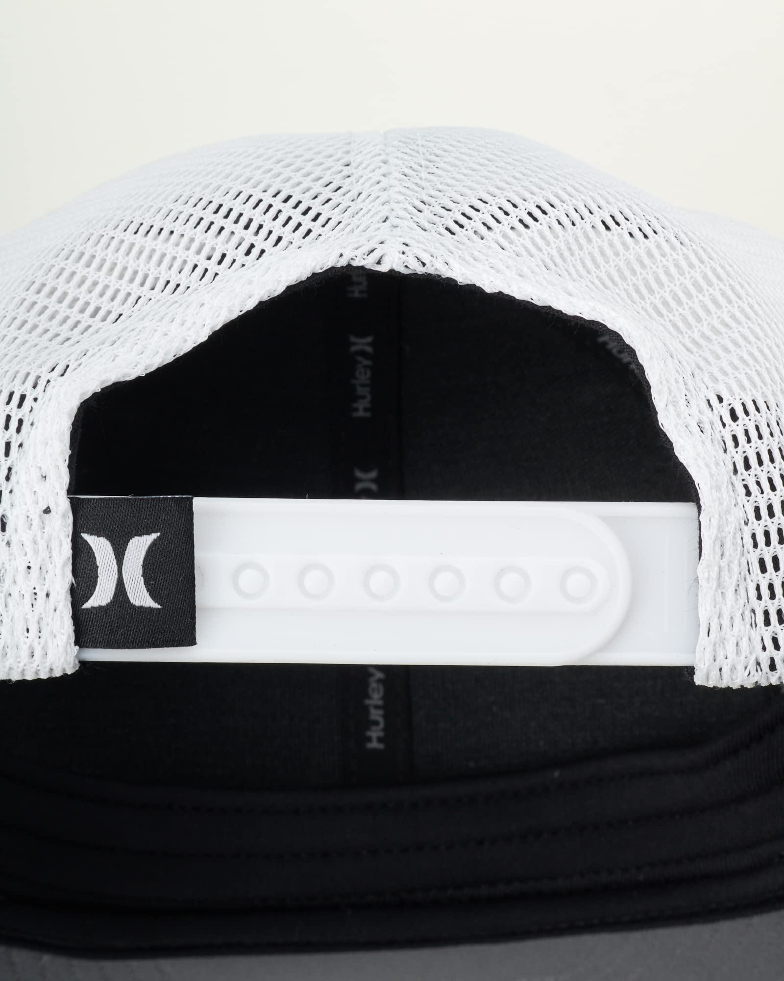 Hurley Men's Caps - H2O-Dri League Baseball Caps for Men with Snapback Closure - Classic Mens Trucker Hats (S-XL), Grey/White