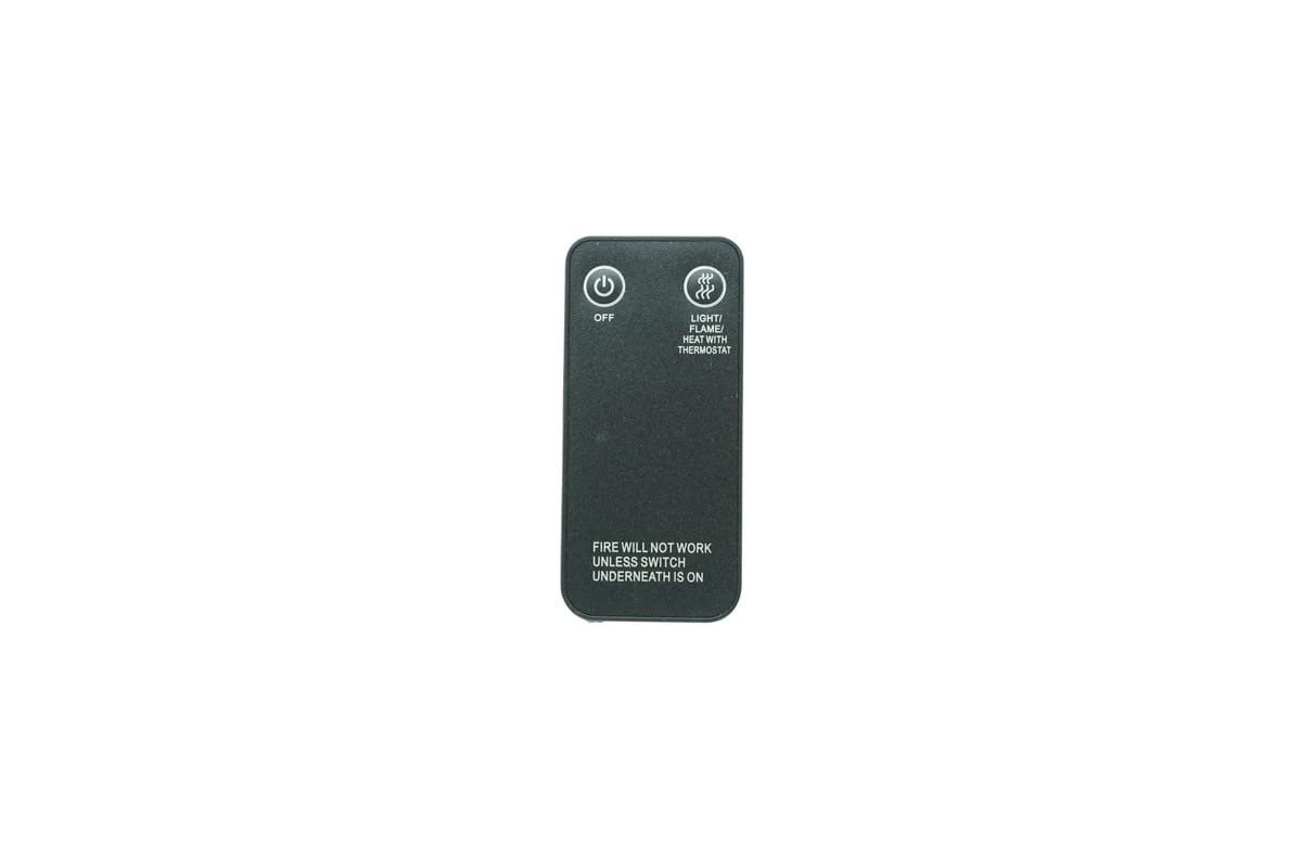 Generic Replacement Remote Control for Burley 530-R 540-R 176 Electric Fires Electric Fireplace Infrared Quartz Space Heater