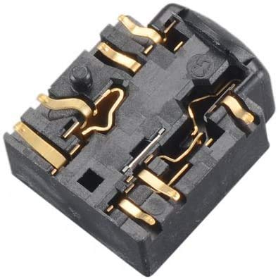 eXtremeRate 3.5mm Port Headphone Jack Component for Xbox One, for Xbox One Elite, for Xbox One S, for Xbox One X Controller Model 1698/1708 - Screwdriver Tools Included