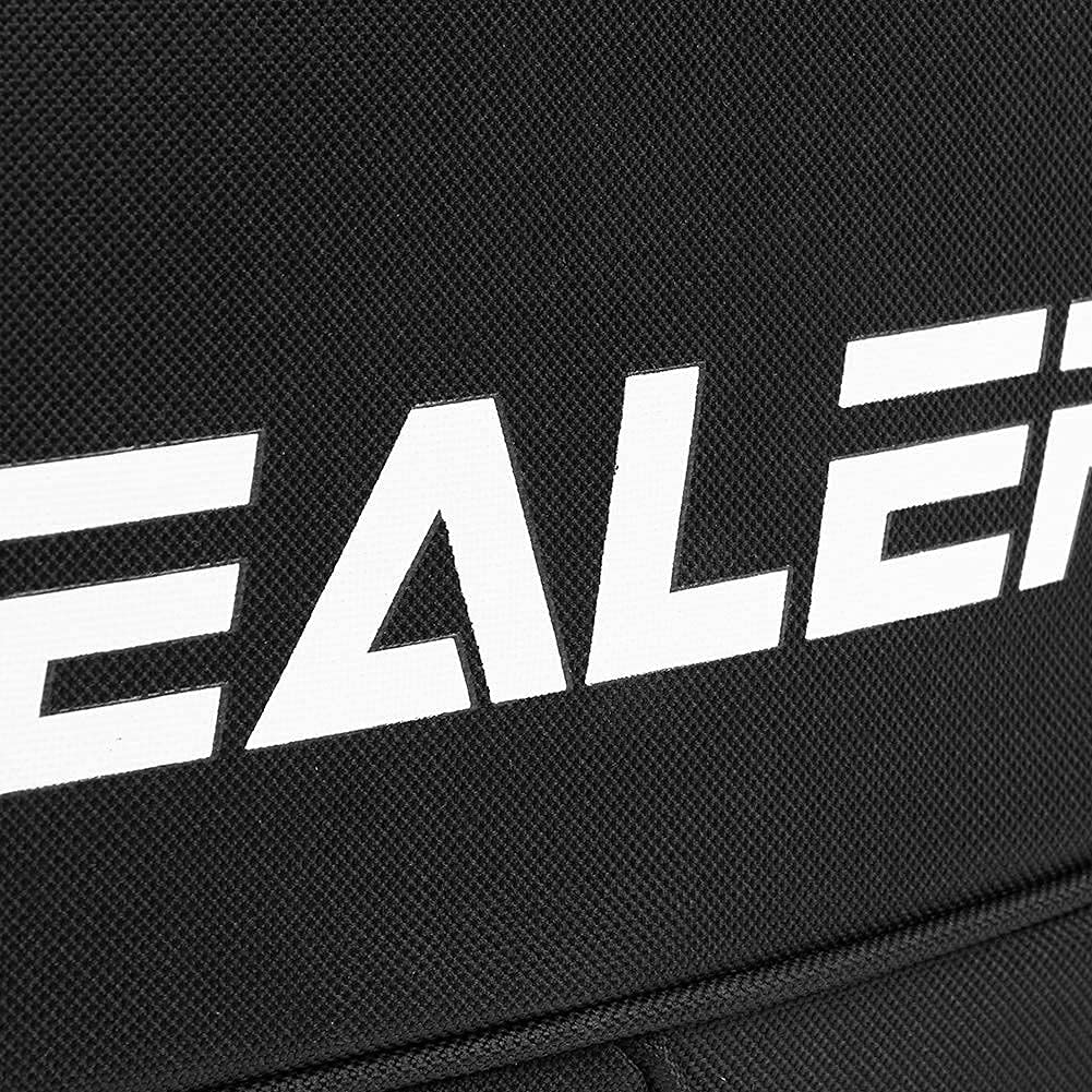 EALER Heavy-Duty Ice Hockey Skate Carry Bag, Adjustable Shoulder Strap-Black