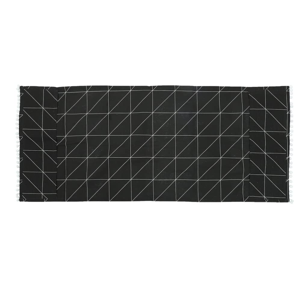 Fridge Top Cover with Storage Pockets Bags Refrigerator Fridge - Cover Washing Machine Cover Universal Covers Kitchen Decor Black