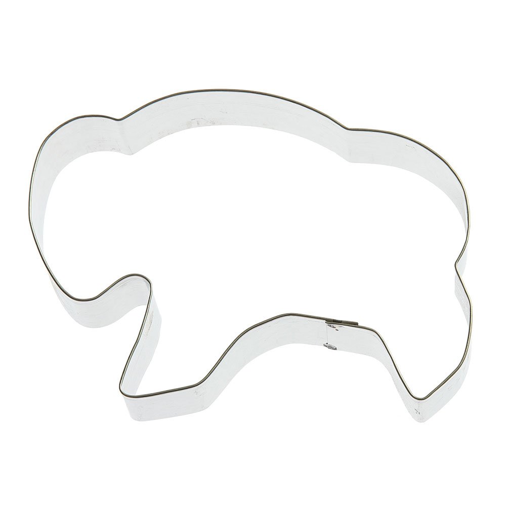 Foose Buffalo Cookie Cutter 5.25 Inch –Tin Plated Steel Cookie Cutters – Buffalo Cookie Mold