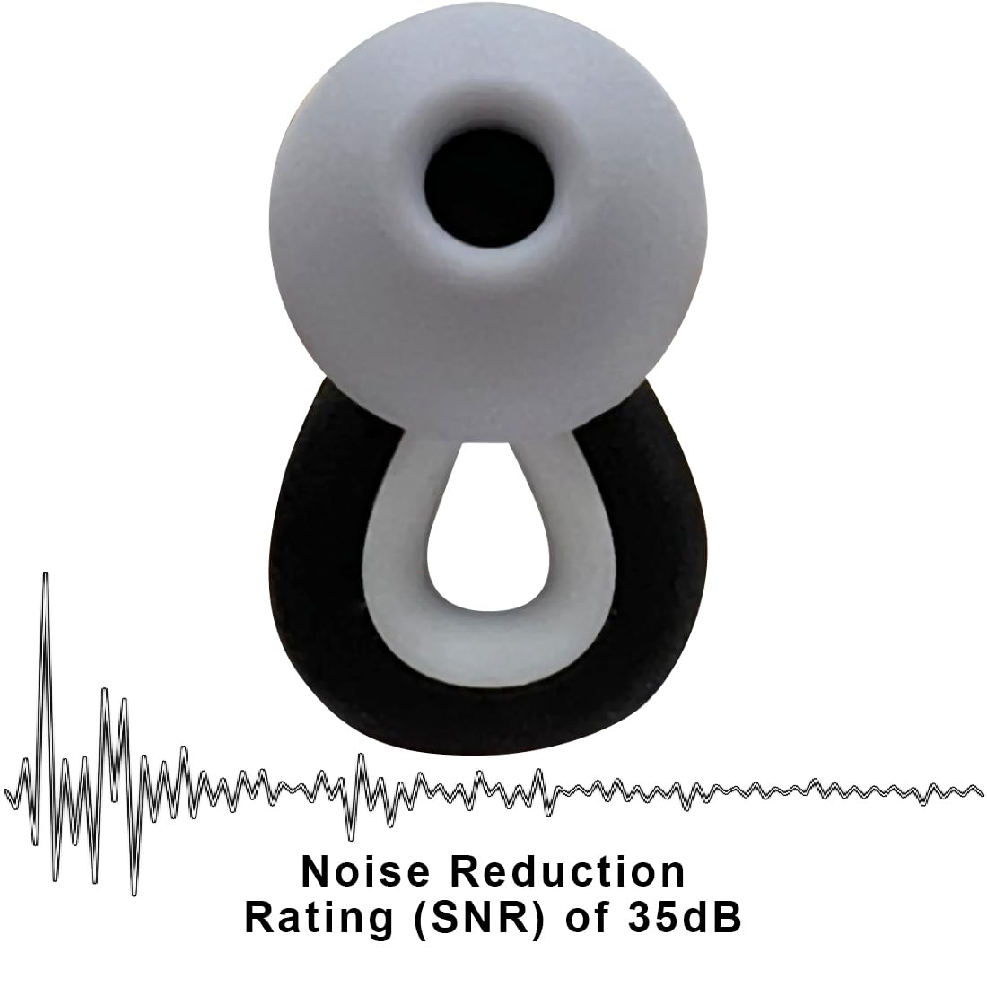 Ear Plugs for Sleeping, 1 Pair Ear Plugs for Sleeping Noise Cancelling Concert Ear Plugs Swimming Ear Plugs Silicone Ear Plugs for Swimming, Sleeping,Concert & 35dB Kids and Adults