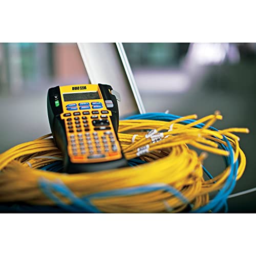 DYMO 1755749 Rhino 5200 Industrial Label Maker, 5 Lines, 6-1/10w x 11-2/9d x 3-1/2h