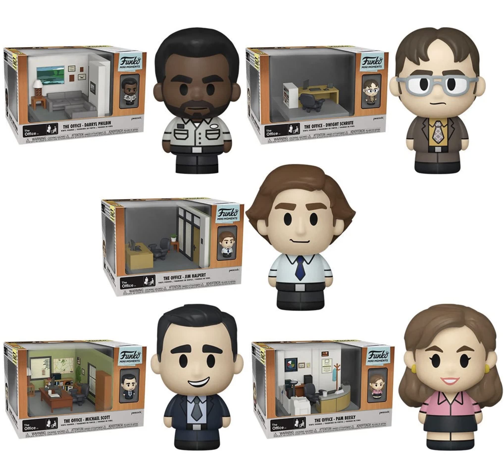 Funko Mini Moments: The Office Dunder Mifflin Collection (Set of 5)