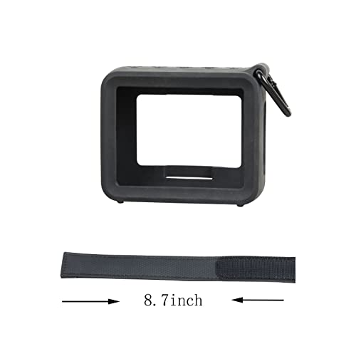 Hermitshell Silicone Carrying Case Replacement for JBL GO2 - Waterproof Ultra Portable Bluetooth Speaker (Black 2)