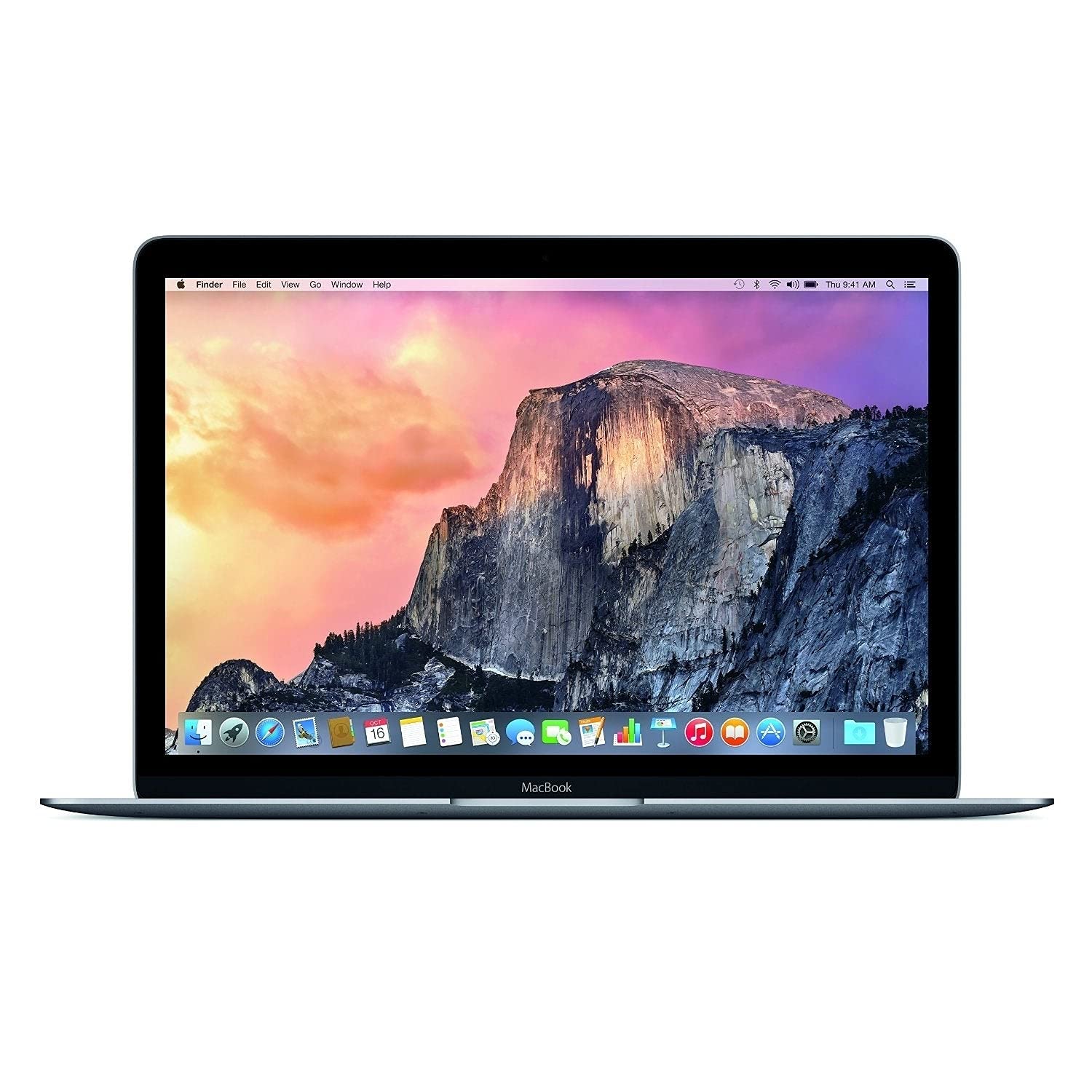 Early 2016 Apple MacBook with 1.3GHz Intel Core m7 (12 inch, 8GB RAM, 512GB SSD) Space Gray (Renewed)