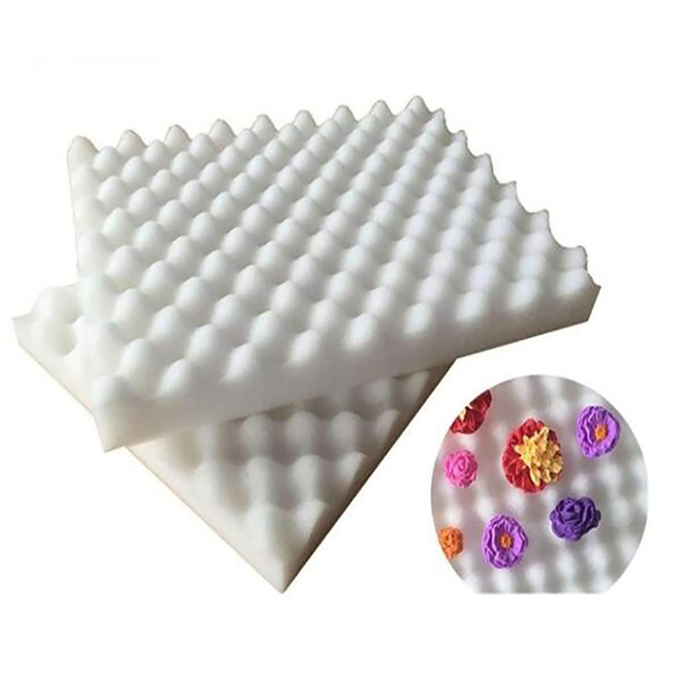 Guoshang Fondant Sponge Pad Mould,Waves Foam Tray Handmade Paste Cake Baking Kitchen Tools