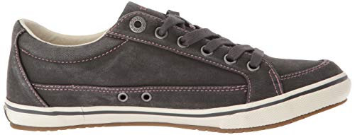 Taos Women's Moc Star Graphite Distressed Sneaker 9.5 M US