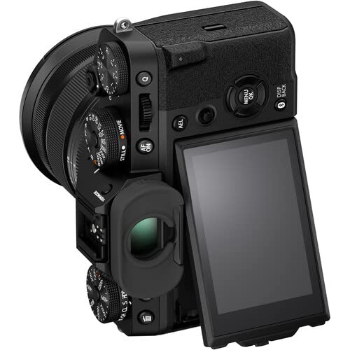 FUJIFILM X-T5 Mirrorless Camera with 16-80mm Lens (Black) Bundle with Extra Battery & Charger Kit, Tripod, Backpack, & More (14 Items) | USA Authorised with Fujifilm Warranty | Fuji xt5