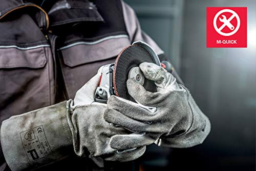 Metabo 6-Inch Angle Grinder | 13.5 Amp | 9,600 RPM | Electronics | Non-locking Paddle Switch | WEP 15-150 Quick