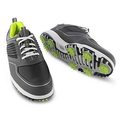 FootJoy Men's Fury Previous Season Style Golf Shoes Grey 9.5 M, Charcoal, US