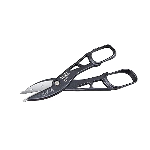 Klein Tools 89556 Metal Cutter, Tin Snips Cut Tin, Copper, Aluminum, Vinyl, Steel and Stainless Steel, 12-Inch