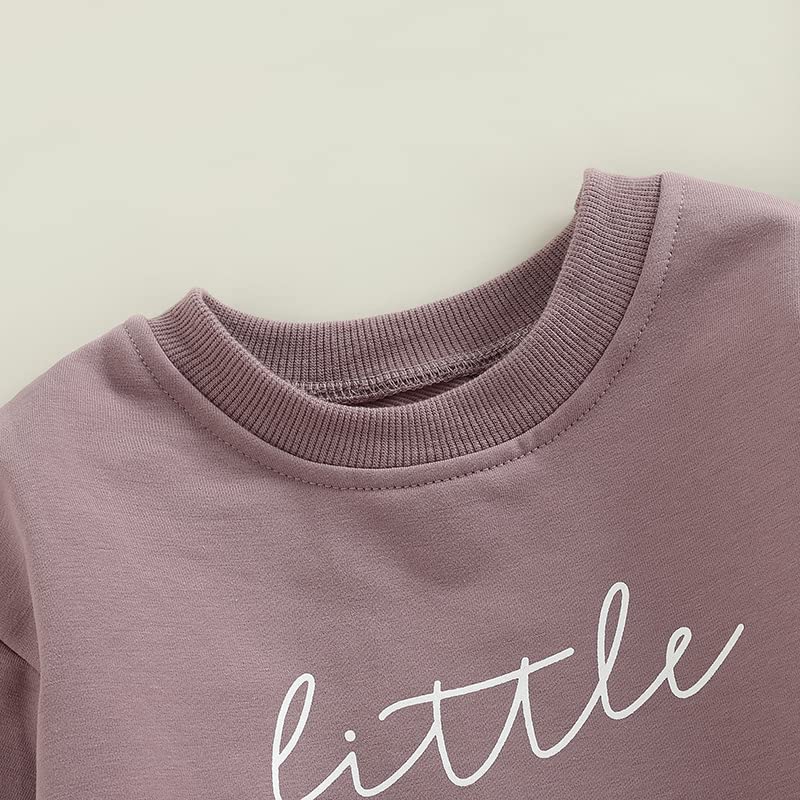 KOSUSANILL Baby Girls Boy Oversized Sweatshirt Romper Newborn Infant Long Sleeve Crewneck Bubble Sweater Pullover Top Valentines Day Outfit Fall Clothes