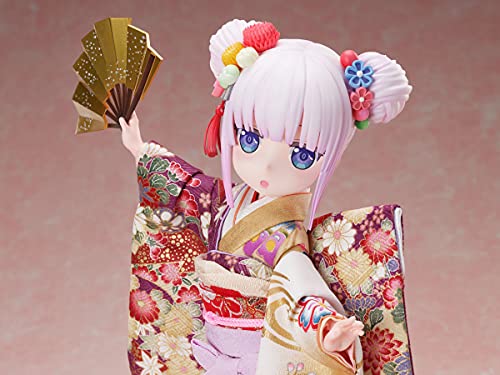 Furyu Miss Kobayashi's Dragon Maid: Kanna (Japanese Doll Ver.) 1:4 Scale PVC Figure,Multicolor