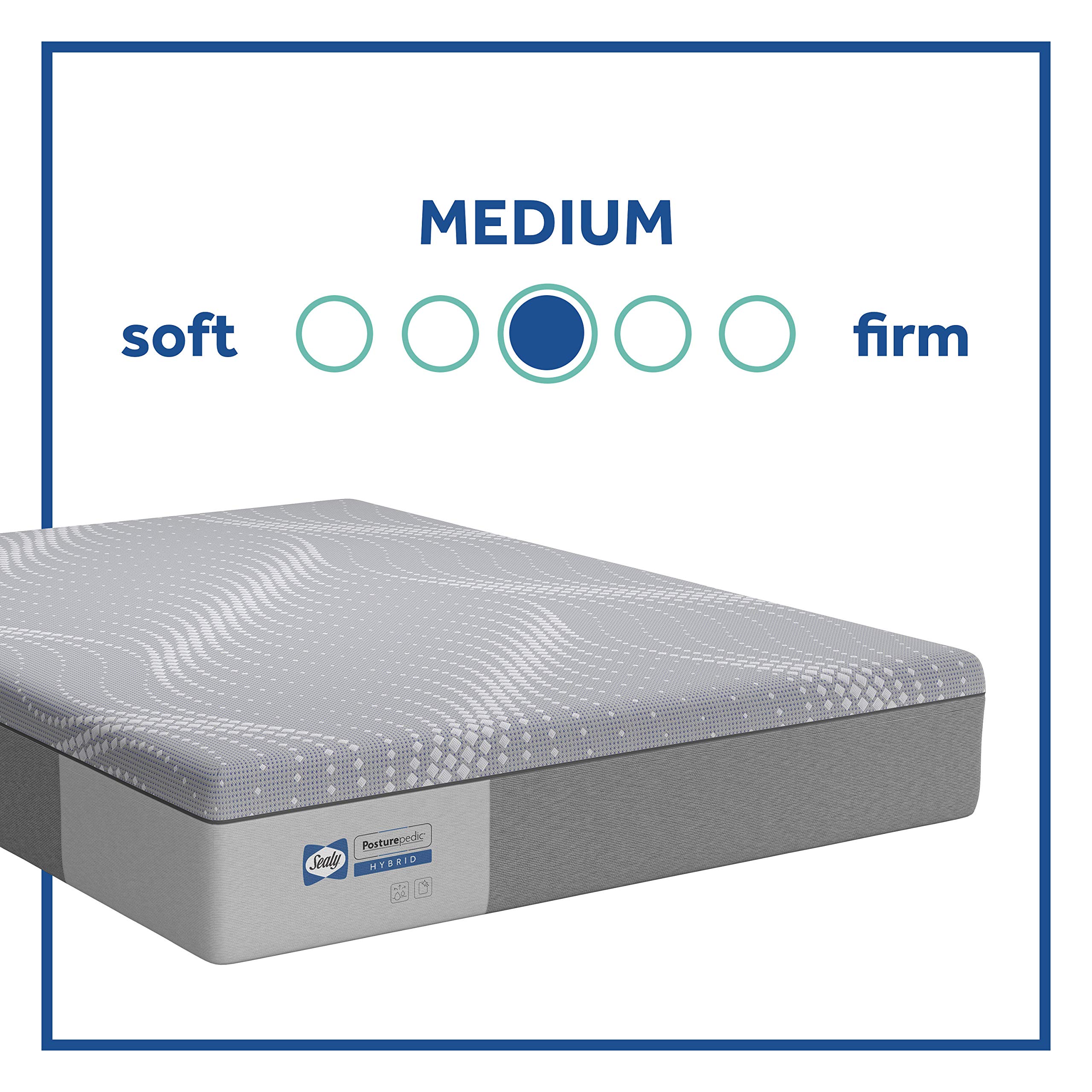 Sealy Posturepedic Hybrid Paterson Medium Feel Mattress, Full