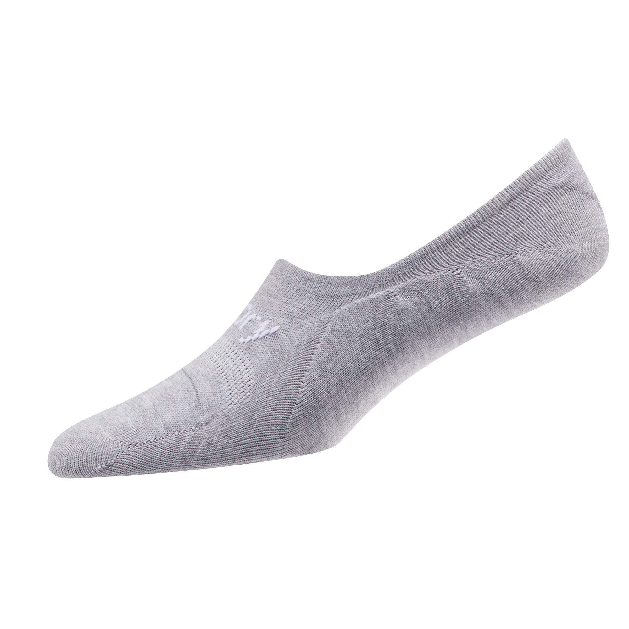 FootJoy Women's ProDry Ultra Low Cut Socks, Grey, Fits Shoe Size 6-9