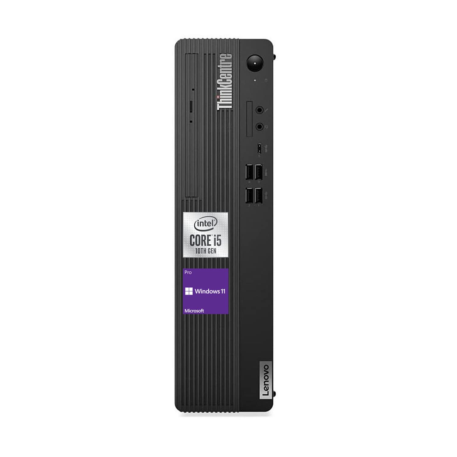 Lenovo ThinkCentre M80s SFF Business Desktop, Intel Core i5-10500 vPro, 16GB RAM, 1TB PCIe SSD, DP, HDMI, RJ45, DVD-RW, Wired KB & Mouse, Wi-Fi 5, Windows 11 Pro