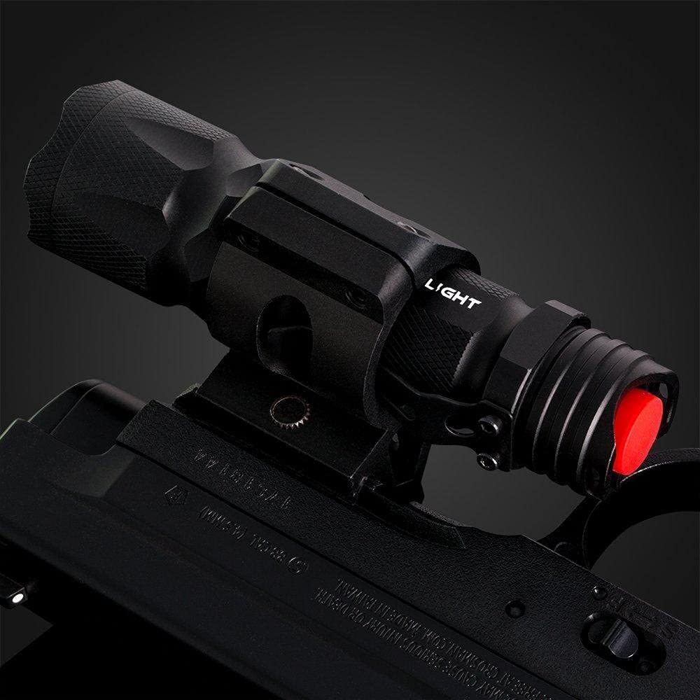 GearLight M3 Mini LED Flashlight - 2 Bright, Small Tactical Flashlights with High Lumens and Pocket Clip for Camping, Outdoor & Emergency Use 