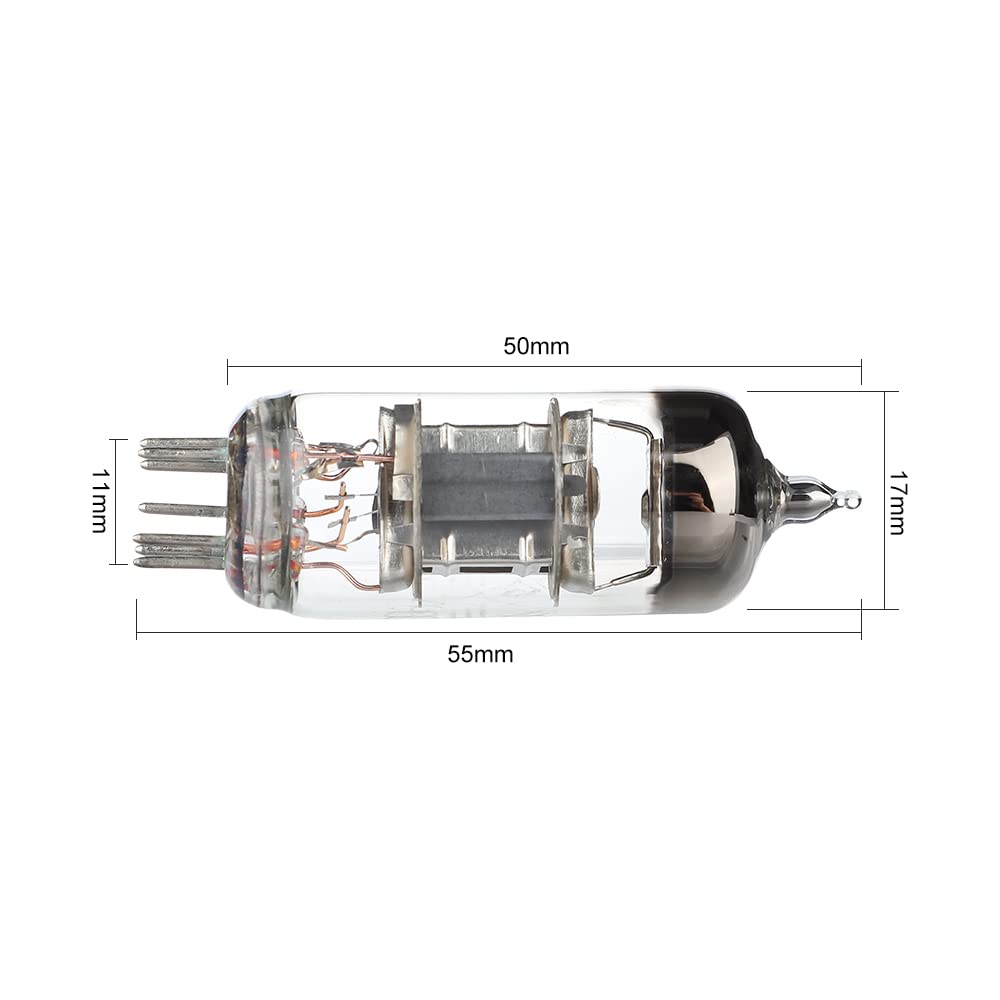 Generic-SPEAKER, 2Pcs 6J3 Vacuum Tube Vacuum Electronic Tube Valve DIY HIFI EF96 6AG5 6BC6 For Audio Amplifier (Size : 6J3)