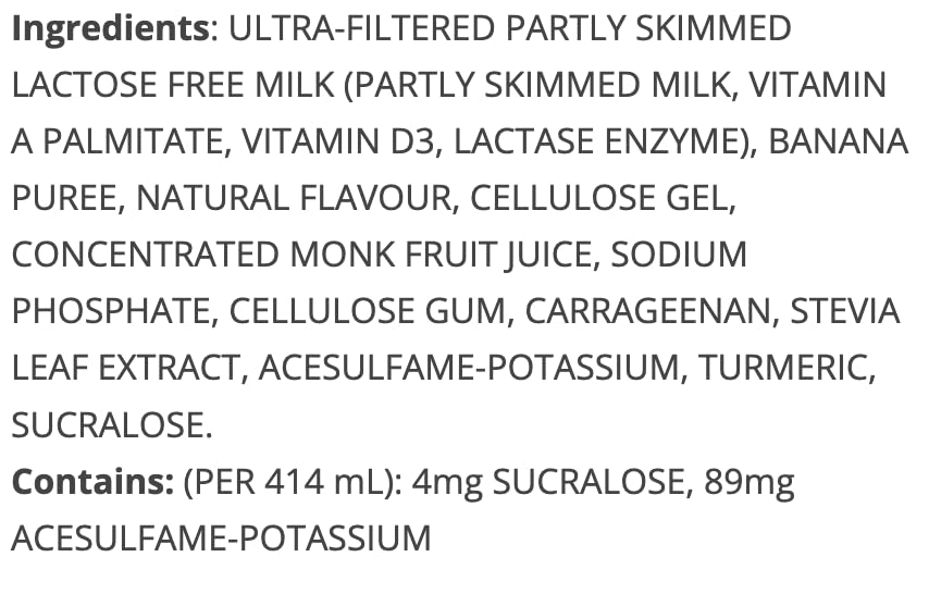 Fairlife Core Power 26g Protein Milk Shakes, Banana, (Pack of 6) Made with Canadian Milk (Shipped from Canada)