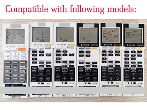 RCECAOSHAN Replacement for Mitsubishi Electric AC Air Conditioner Remote Control SG15F SG15H SG162 PAR-SL100A-E SG176 SG20A SG181 SG182 SG18J SG20B SG11D