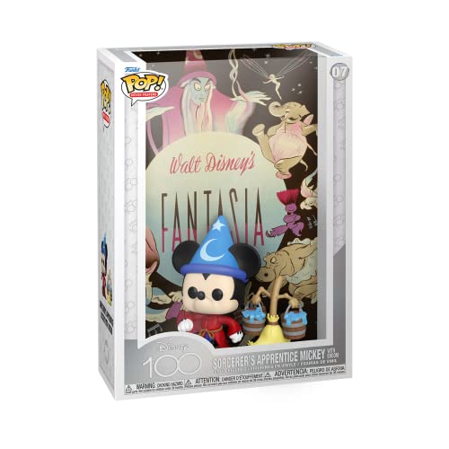 Funko Pop! Movie Poster: Disney 100 - Fantasia, Sorcerer's Apprentice Mickey with Broom