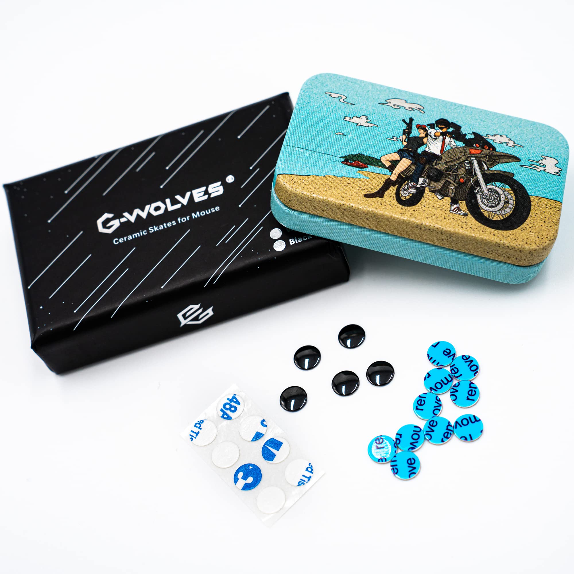 G-Wolves Gaming Mouse (Ceramic Skates)