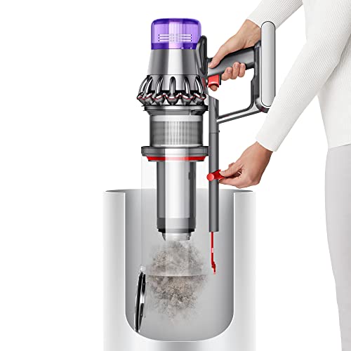 Dyson Outsize Cordless Vacuum Cleaner, Nickel/Red, Extra Large