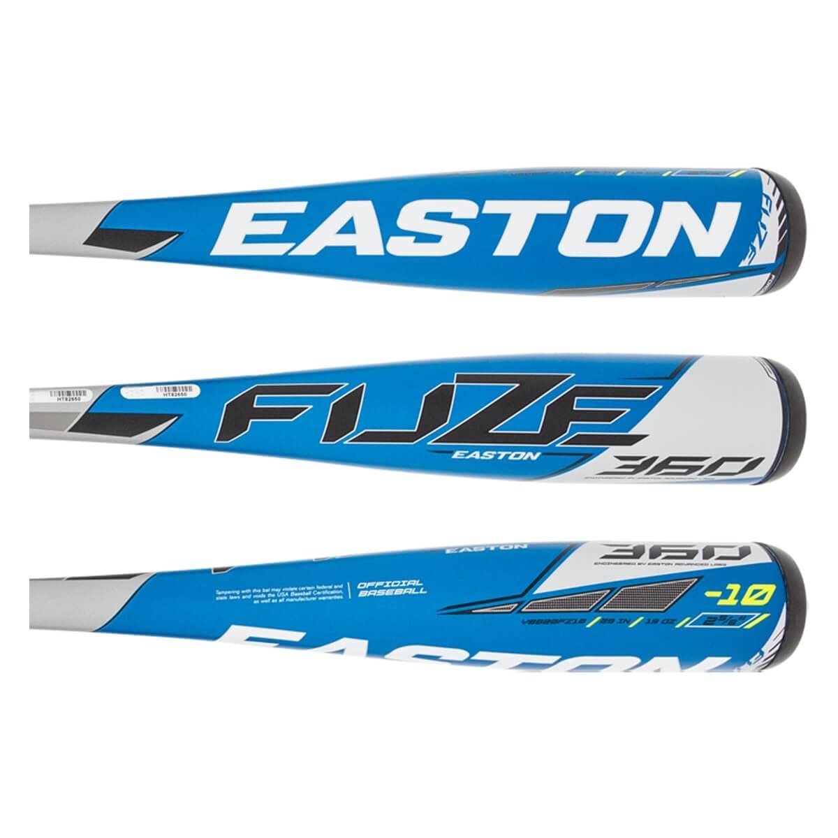 Easton FUZE 360 -10 ( 2 5/8") 28/18 USA YBB20FZ10