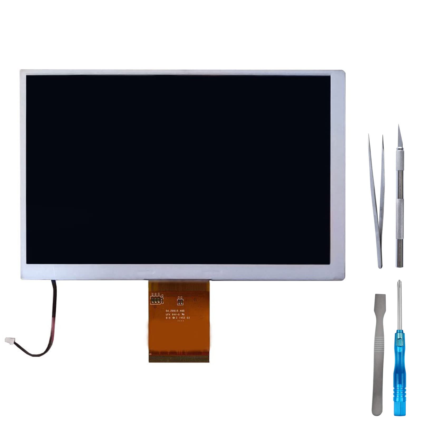JayTong LCD Display for AUO A070VW08 V2 7 Inch 800×480 LCD Screen Module Replacement with Tools