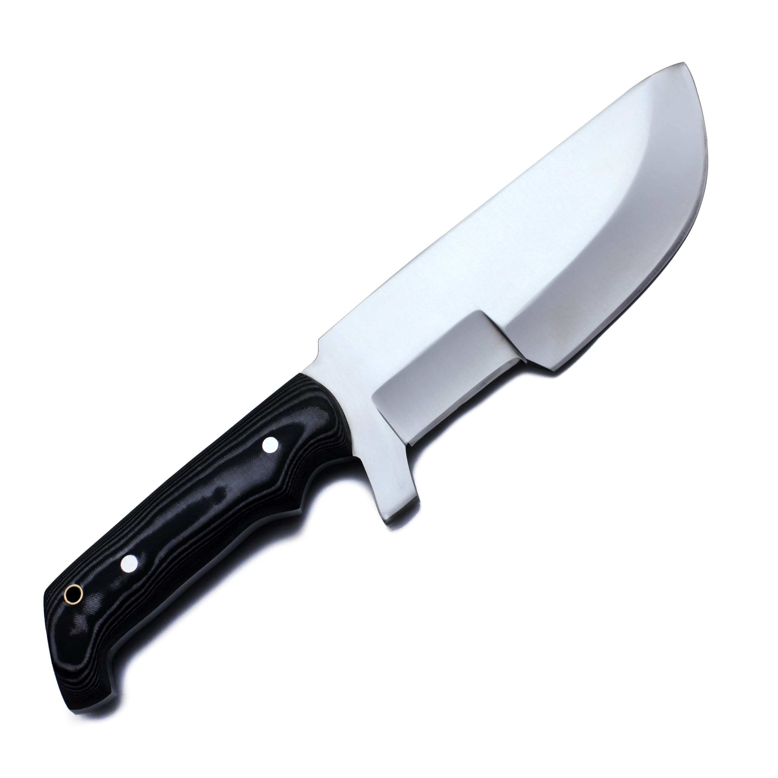 GCS Handmade G10 Handle D2 Tool Steel Bushcraft Tracker Hunting Knife Tracker Knife with leather sheath Full tang blade designed for Hunting & EDC GCS 309s