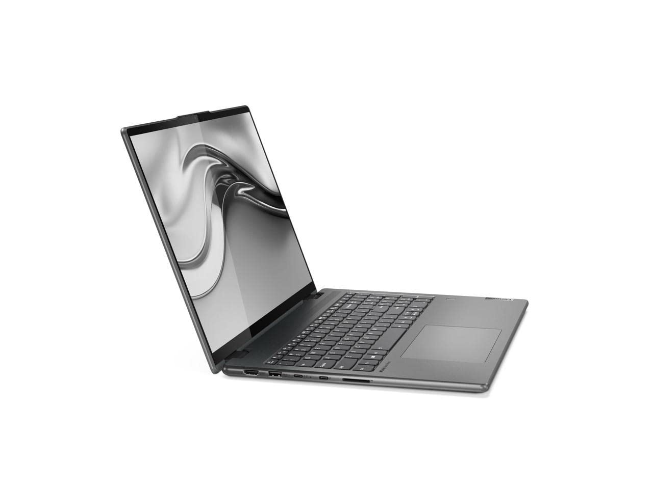 Lenovo Yoga 7i 16'' 2-in-1 Laptop 16" 2.5K IPS Touchscreen 400 nits, 12th Gen Intel 12-Core i7-1260P 16GB RAM 1TB SSD Iris Xe Graphics, Fingerprint, Thunderbolt, Windows11 Home +Zipnology Cloth -New